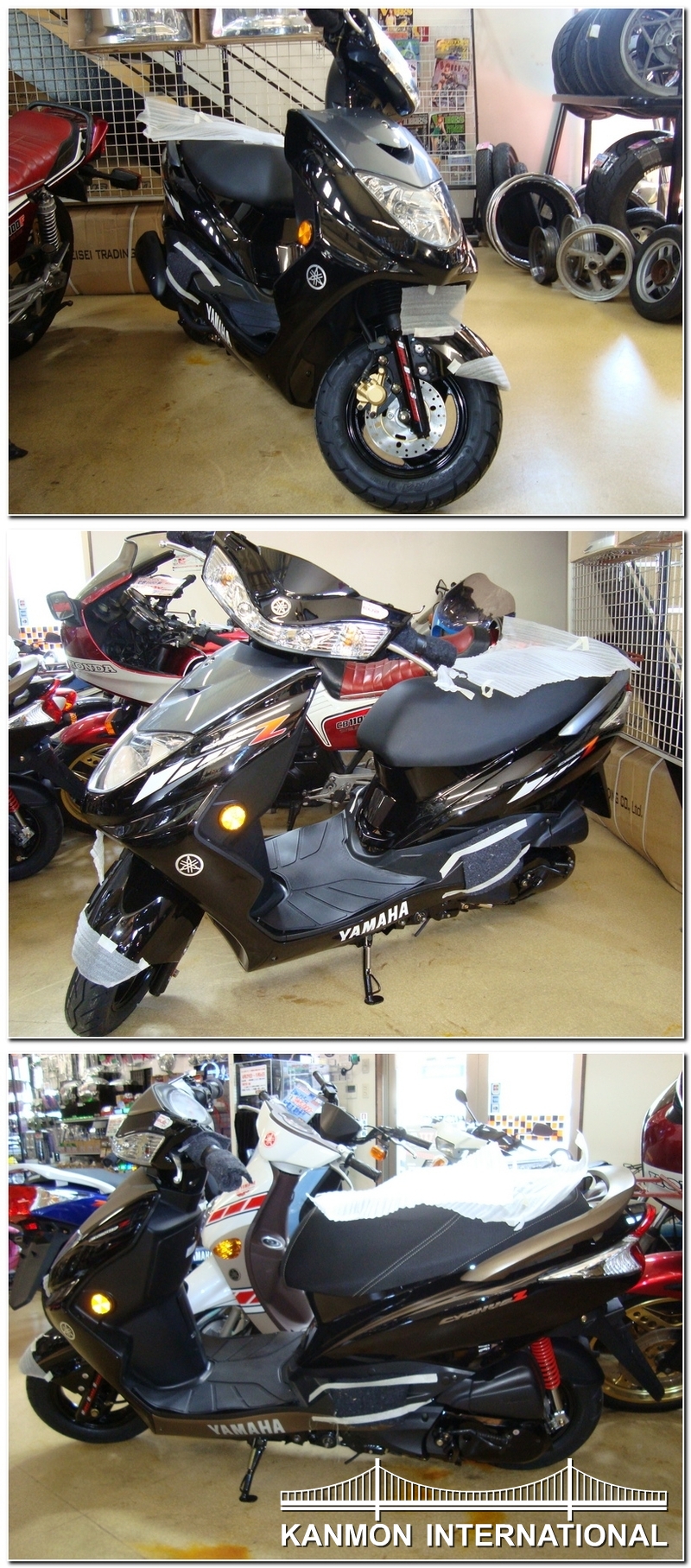 UsedJapaneseBikes.com : Yamaha Cygnus Z 125cc Scooter